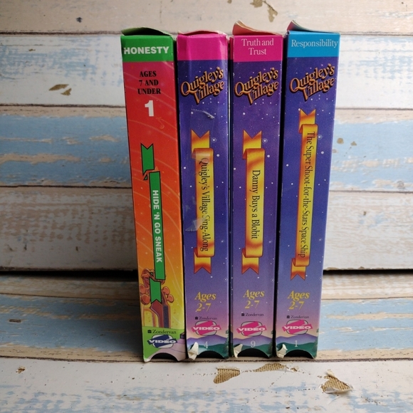 unbranded | Media | Vintage Quigleys Village Vhs Tapes Lot Of 4 ...